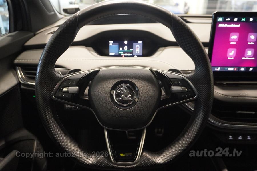 Melns Skoda Enyaq 2024 Tallina, ar dzinēja tilpumu 0.00 L un nobraukumu 54 tūkst. km par 52900 €, foto 25 vietnē AUTOMOTO.COM.LV