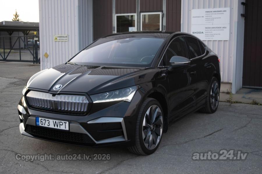 Melns Skoda Enyaq 2024 Tallina, ar dzinēja tilpumu 0.00 L un nobraukumu 52 tūkst. km par 38900 €, foto 5 vietnē AUTOMOTO.COM.LV