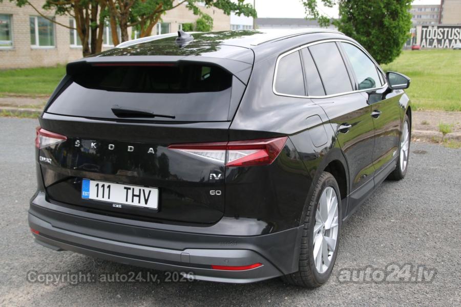 Black Skoda Enyaq 2021 in Tartu, with an engine capacity of 0.00 L and mileage of 247 thousand km for 18900 €, photo 5 on AUTOMOTO.COM.LV