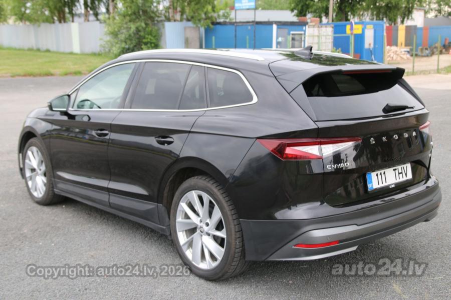 Black Skoda Enyaq 2021 in Tartu, with an engine capacity of 0.00 L and mileage of 247 thousand km for 18900 €, photo 6 on AUTOMOTO.COM.LV