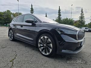 Melns Skoda Enyaq 2021 Tallina, ar dzinēja tilpumu 0.00 L un nobraukumu 111 tūkst. km par 29900 €, foto  vietnē AUTOMOTO.COM.LV