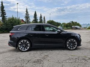 Black Skoda Enyaq 2021 in Tallinn, with an engine capacity of 0.00 L and mileage of 111 thousand km for 29900 €, photo 3 on AUTOMOTO.COM.LV