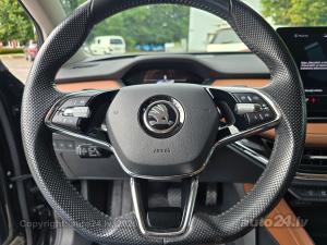 Black Skoda Enyaq 2021 in Tallinn, with an engine capacity of 0.00 L and mileage of 111 thousand km for 29900 €, photo 12 on AUTOMOTO.COM.LV