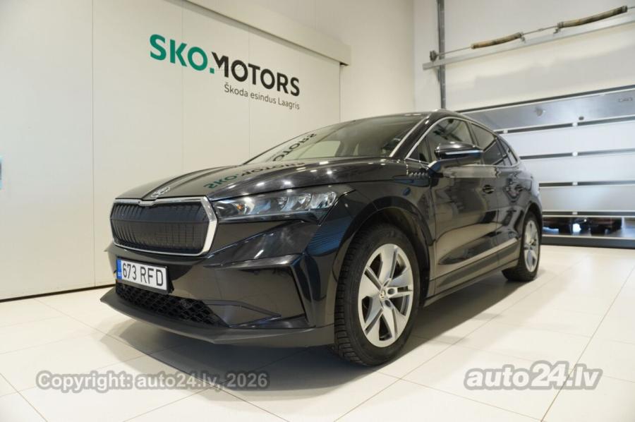 Melns Skoda Enyaq 2022 Tallina, ar dzinēja tilpumu 0.00 L un nobraukumu 112 tūkst. km par 20000 €, foto 1 vietnē AUTOMOTO.COM.LV