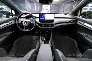 Black Skoda Enyaq 2022 in Tallinn, with an engine capacity of 0.00 L and mileage of 65 thousand km for 35995 €, photo 7 on AUTOMOTO.COM.LV