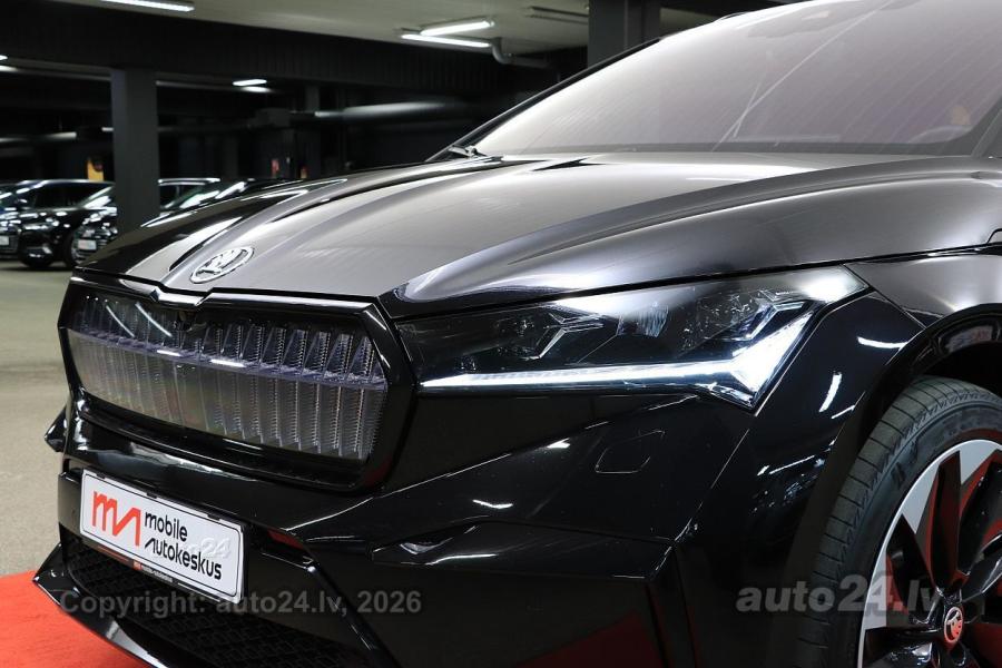 Black Skoda Enyaq 2022 in Tallinn, with an engine capacity of 0.00 L and mileage of 65 thousand km for 35995 €, photo 25 on AUTOMOTO.COM.LV