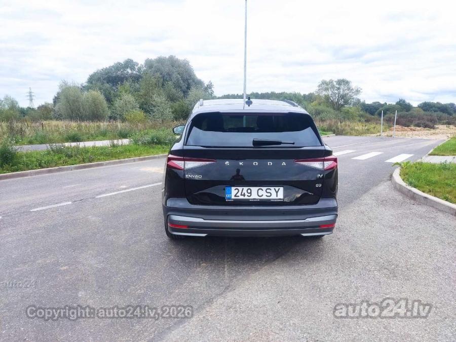 Melns Skoda Enyaq 2022 Tallina, ar dzinēja tilpumu 0.00 L un nobraukumu 130 tūkst. km par 20000 €, foto 3 vietnē AUTOMOTO.COM.LV