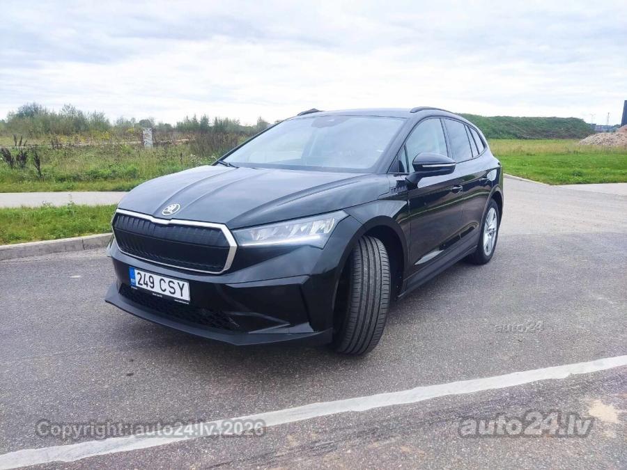 Melns Skoda Enyaq 2022 Tallina, ar dzinēja tilpumu 0.00 L un nobraukumu 130 tūkst. km par 20000 €, foto 4 vietnē AUTOMOTO.COM.LV