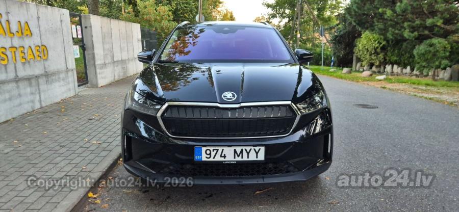 Melns Skoda Enyaq 2022 Tallina, ar dzinēja tilpumu 0.00 L un nobraukumu 47 tūkst. km par 42500 €, foto 1 vietnē AUTOMOTO.COM.LV