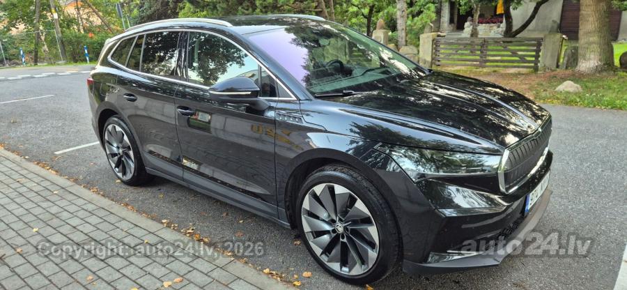 Melns Skoda Enyaq 2022 Tallina, ar dzinēja tilpumu 0.00 L un nobraukumu 47 tūkst. km par 42500 €, foto 4 vietnē AUTOMOTO.COM.LV