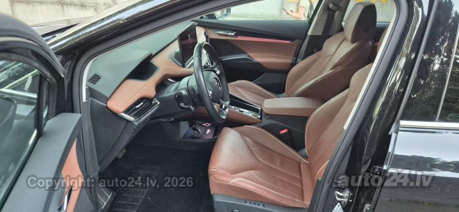 Melns Skoda Enyaq 2022 Tallina, ar dzinēja tilpumu 0.00 L un nobraukumu 47 tūkst. km par 42500 €, foto 16 vietnē AUTOMOTO.COM.LV