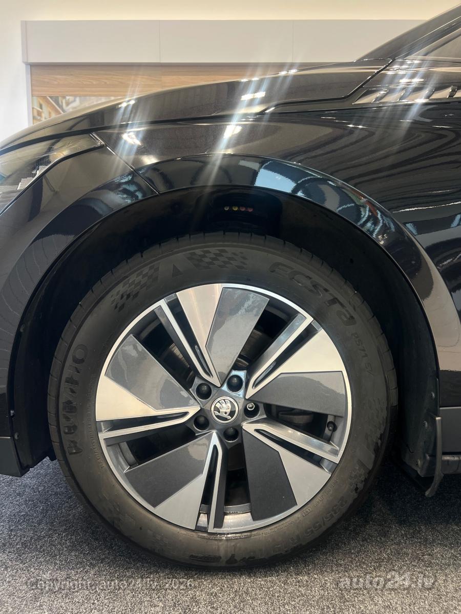 Melns Skoda Enyaq 2023 Rakvere, ar dzinēja tilpumu 0.00 L un nobraukumu 96 tūkst. km par 26400 €, foto 6 vietnē AUTOMOTO.COM.LV