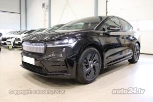 Melns Skoda Enyaq 2025 Tallina, ar dzinēja tilpumu 0.00 L un nobraukumu 59 tūkst. km par 49990 €, foto 1 vietnē AUTOMOTO.COM.LV
