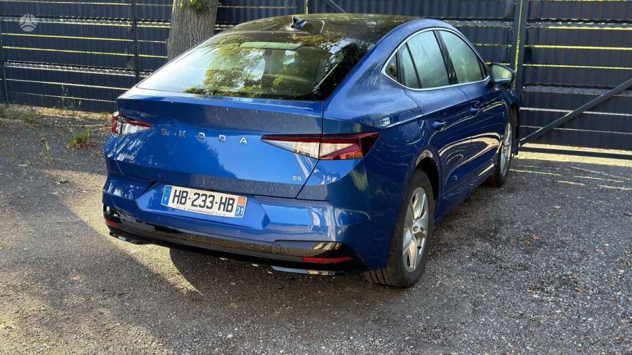 Zils Skoda Enyaq 2025 Jonava, ar dzinēja tilpumu 0.00 L un nobraukumu 27 tūkst. km par 20700 €, foto 3 vietnē AUTOMOTO.COM.LV