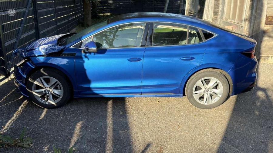Zils Skoda Enyaq 2025 Jonava, ar dzinēja tilpumu 0.00 L un nobraukumu 27 tūkst. km par 20700 €, foto 5 vietnē AUTOMOTO.COM.LV