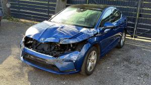 Zils Skoda Enyaq 2025 Jonava, ar dzinēja tilpumu 0.00 L un nobraukumu 27 tūkst. km par 20700 €, foto 6 vietnē AUTOMOTO.COM.LV