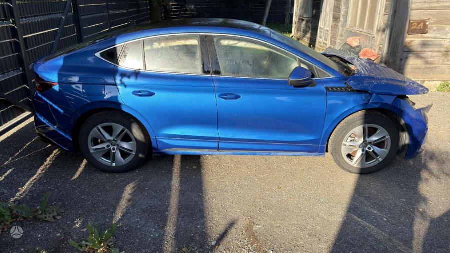 Zils Skoda Enyaq 2025 Jonava, ar dzinēja tilpumu 0.00 L un nobraukumu 27 tūkst. km par 20700 €, foto 17 vietnē AUTOMOTO.COM.LV