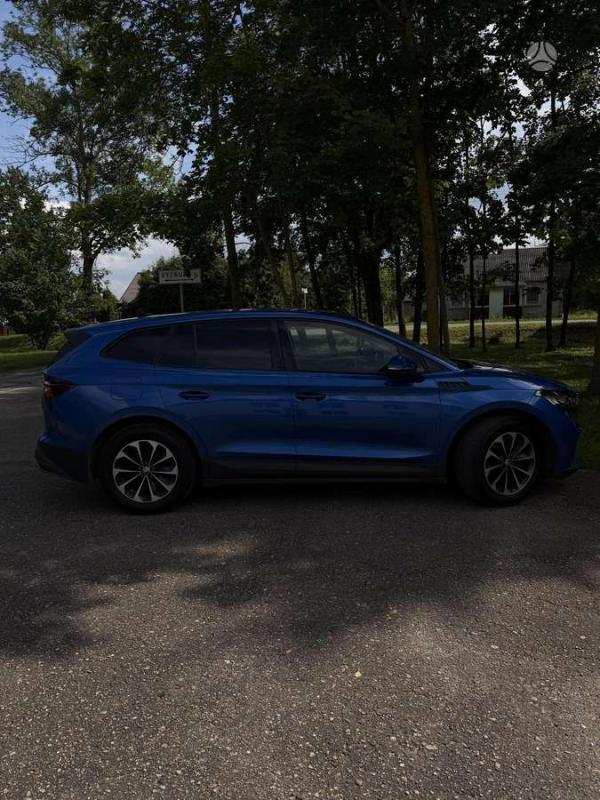 Blue Skoda Enyaq 2021 in Alytus, with an engine capacity of 0.00 L and mileage of 50 thousand km for 18700 €, photo 8 on AUTOMOTO.COM.LV