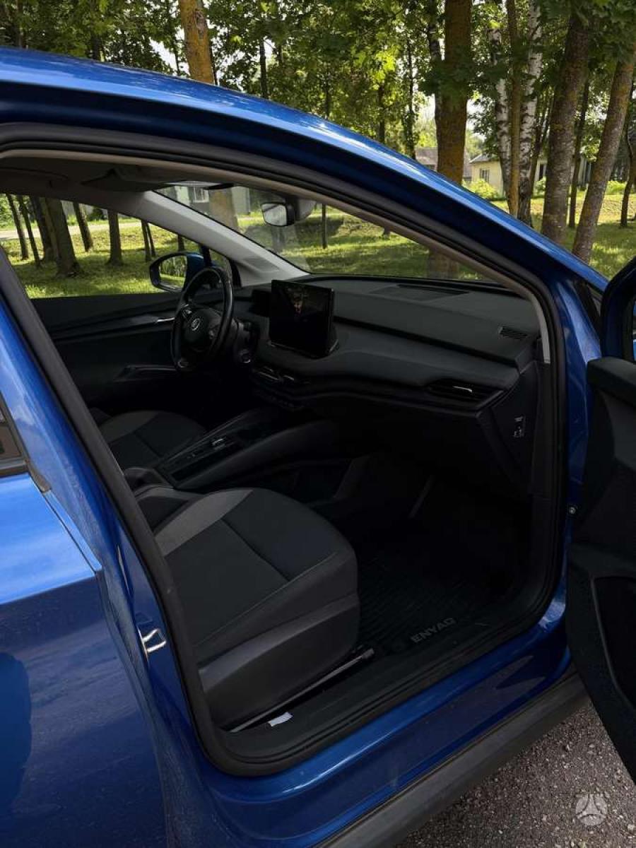 Blue Skoda Enyaq 2021 in Alytus, with an engine capacity of 0.00 L and mileage of 50 thousand km for 18700 €, photo 13 on AUTOMOTO.COM.LV
