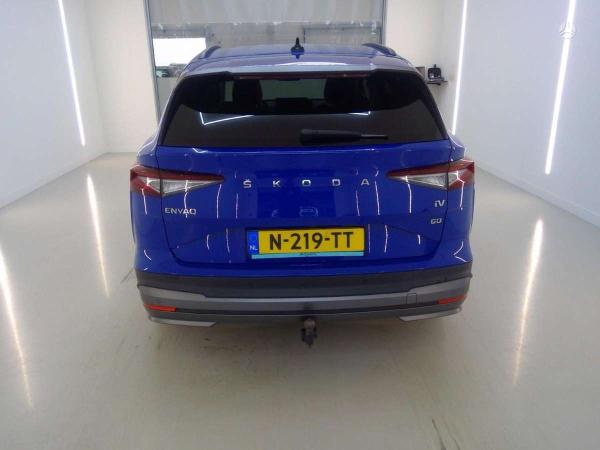 Blue Skoda Enyaq 2021 in Vilnius, with an engine capacity of 0.00 L and mileage of 175 thousand km for 18800 €, photo 6 on AUTOMOTO.COM.LV