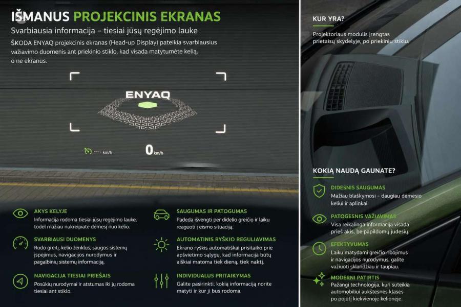 Синий Шкода Enyaq 2022 в Вильнюс, объемом двигателя 0.00 л и пробегом 145 тыс. км за 25900 €, фото 25 на AUTOMOTO.COM.LV