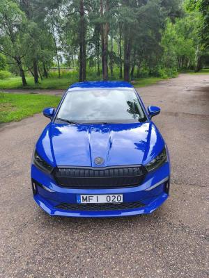 Zils Skoda Enyaq 2022 Jonava, ar dzinēja tilpumu 0.00 L un nobraukumu 53 tūkst. km par 23400 €, foto 8 vietnē AUTOMOTO.COM.LV