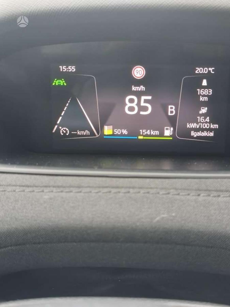 Zils Skoda Enyaq 2022 Jonava, ar dzinēja tilpumu 0.00 L un nobraukumu 53 tūkst. km par 23400 €, foto 15 vietnē AUTOMOTO.COM.LV
