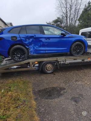 Zils Skoda Enyaq 2022 Jonava, ar dzinēja tilpumu 0.00 L un nobraukumu 53 tūkst. km par 23400 €, foto 24 vietnē AUTOMOTO.COM.LV