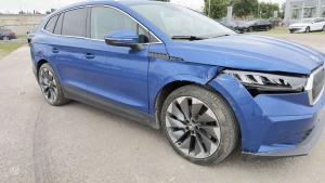 Zils Skoda Enyaq 2023 Šauļi, ar dzinēja tilpumu 0.00 L un nobraukumu 25 tūkst. km par 23400 €, foto 4 vietnē AUTOMOTO.COM.LV