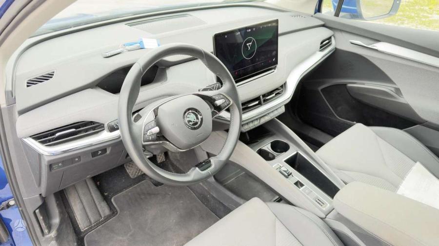 Zils Skoda Enyaq 2023 Šauļi, ar dzinēja tilpumu 0.00 L un nobraukumu 25 tūkst. km par 23400 €, foto 7 vietnē AUTOMOTO.COM.LV