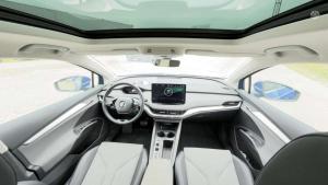 Zils Skoda Enyaq 2023 Šauļi, ar dzinēja tilpumu 0.00 L un nobraukumu 25 tūkst. km par 23400 €, foto 9 vietnē AUTOMOTO.COM.LV