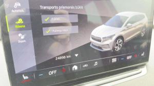 Zils Skoda Enyaq 2023 Šauļi, ar dzinēja tilpumu 0.00 L un nobraukumu 25 tūkst. km par 23400 €, foto 12 vietnē AUTOMOTO.COM.LV