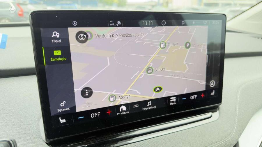 Zils Skoda Enyaq 2023 Šauļi, ar dzinēja tilpumu 0.00 L un nobraukumu 25 tūkst. km par 23400 €, foto 15 vietnē AUTOMOTO.COM.LV