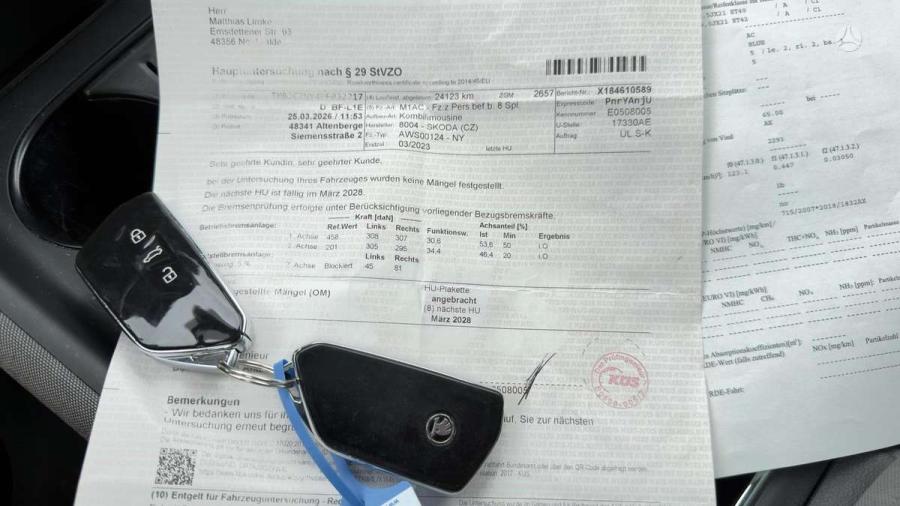 Zils Skoda Enyaq 2023 Šauļi, ar dzinēja tilpumu 0.00 L un nobraukumu 25 tūkst. km par 23400 €, foto 28 vietnē AUTOMOTO.COM.LV