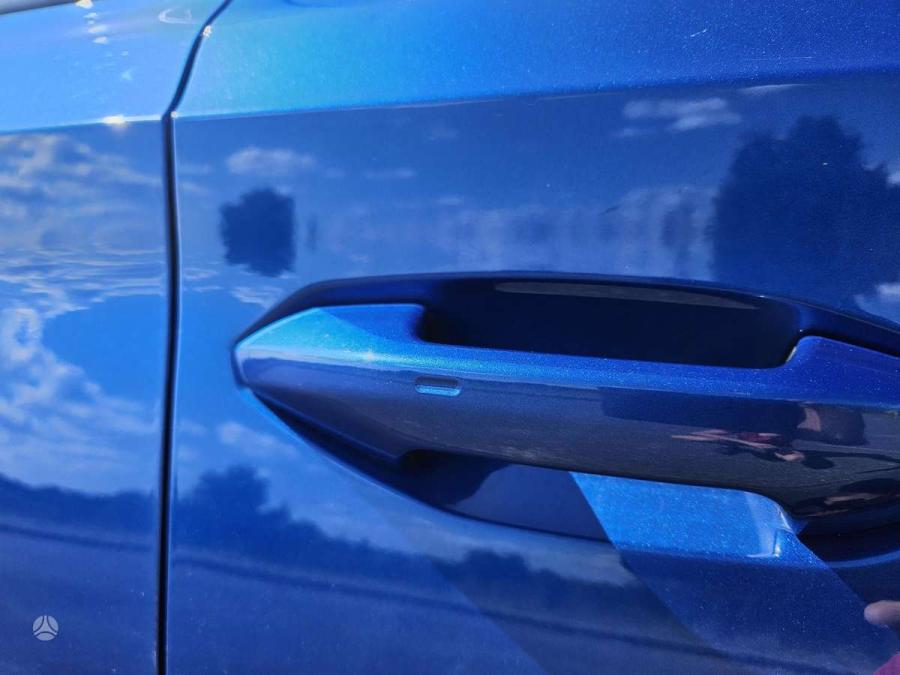 Blue Skoda Enyaq 2023 in Trakai, with an engine capacity of 0.00 L and mileage of 63 thousand km for 29900 €, photo 13 on AUTOMOTO.COM.LV