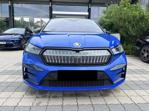 Zils Skoda Enyaq 2023 Viļņa, ar dzinēja tilpumu 0.00 L un nobraukumu 83 tūkst. km par 36999 €, foto 2 vietnē AUTOMOTO.COM.LV