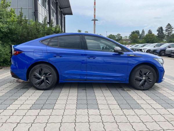 Zils Skoda Enyaq 2023 Viļņa, ar dzinēja tilpumu 0.00 L un nobraukumu 83 tūkst. km par 36999 €, foto 4 vietnē AUTOMOTO.COM.LV