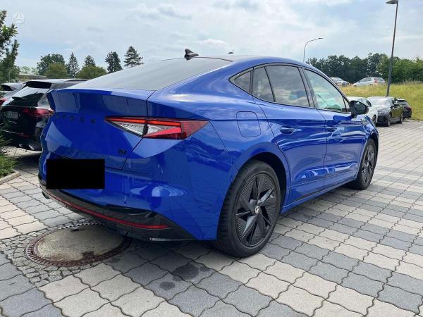 Zils Skoda Enyaq 2023 Viļņa, ar dzinēja tilpumu 0.00 L un nobraukumu 83 tūkst. km par 36999 €, foto 5 vietnē AUTOMOTO.COM.LV