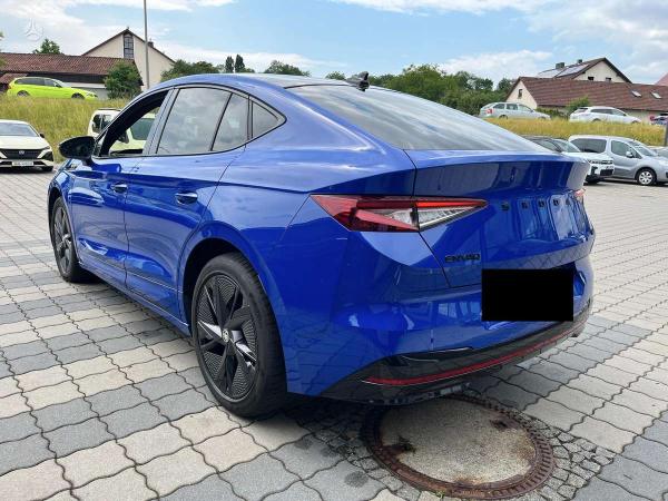 Zils Skoda Enyaq 2023 Viļņa, ar dzinēja tilpumu 0.00 L un nobraukumu 83 tūkst. km par 36999 €, foto 6 vietnē AUTOMOTO.COM.LV