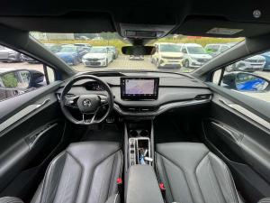 Blue Skoda Enyaq 2023 in Vilnius, with an engine capacity of 0.00 L and mileage of 83 thousand km for 36999 €, photo 34 on AUTOMOTO.COM.LV