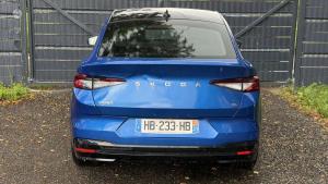 Blue Skoda Enyaq 2025 in Jonava, with an engine capacity of 0.00 L and mileage of 27 thousand km for 21600 €, photo 7 on AUTOMOTO.COM.LV