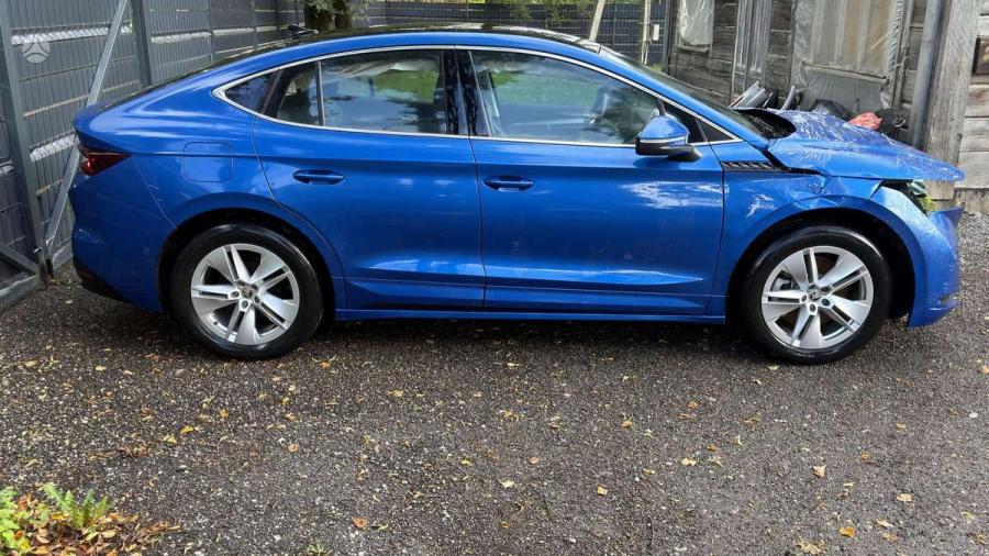 Zils Skoda Enyaq 2025 Jonava, ar dzinēja tilpumu 0.00 L un nobraukumu 27 tūkst. km par 19800 €, foto 9 vietnē AUTOMOTO.COM.LV