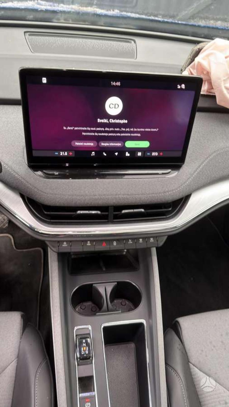 Zils Skoda Enyaq 2025 Jonava, ar dzinēja tilpumu 0.00 L un nobraukumu 27 tūkst. km par 19800 €, foto 23 vietnē AUTOMOTO.COM.LV