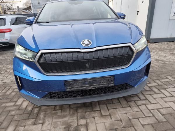 Zils Skoda Enyaq 2021 Kauņa, ar dzinēja tilpumu 0.00 L un nobraukumu 142 tūkst. km par 13500 €, foto  vietnē AUTOMOTO.COM.LV