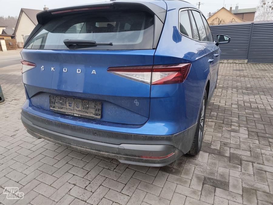 Zils Skoda Enyaq 2021 Kauņa, ar dzinēja tilpumu 0.00 L un nobraukumu 142 tūkst. km par 13500 €, foto 5 vietnē AUTOMOTO.COM.LV