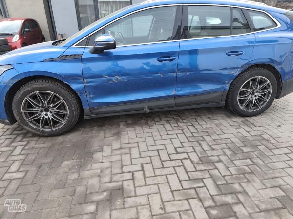 Zils Skoda Enyaq 2021 Kauņa, ar dzinēja tilpumu 0.00 L un nobraukumu 142 tūkst. km par 13500 €, foto 6 vietnē AUTOMOTO.COM.LV