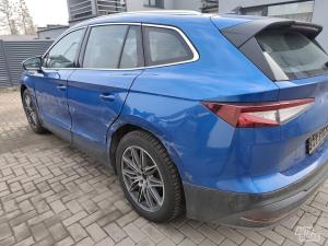 Zils Skoda Enyaq 2021 Kauņa, ar dzinēja tilpumu 0.00 L un nobraukumu 142 tūkst. km par 13500 €, foto 7 vietnē AUTOMOTO.COM.LV