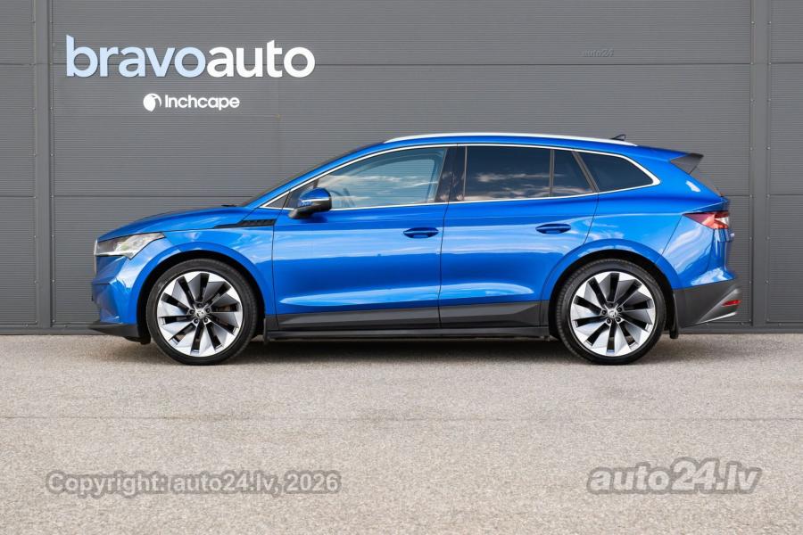 Blue Skoda Enyaq 2021 in Tartu, with an engine capacity of 0.00 L and mileage of 119 thousand km for 31900 €, photo 6 on AUTOMOTO.COM.LV
