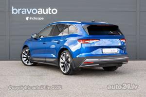 Blue Skoda Enyaq 2021 in Tartu, with an engine capacity of 0.00 L and mileage of 119 thousand km for 31900 €, photo 7 on AUTOMOTO.COM.LV