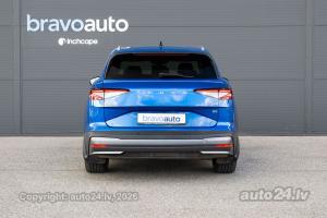 Blue Skoda Enyaq 2021 in Tartu, with an engine capacity of 0.00 L and mileage of 119 thousand km for 31900 €, photo 8 on AUTOMOTO.COM.LV